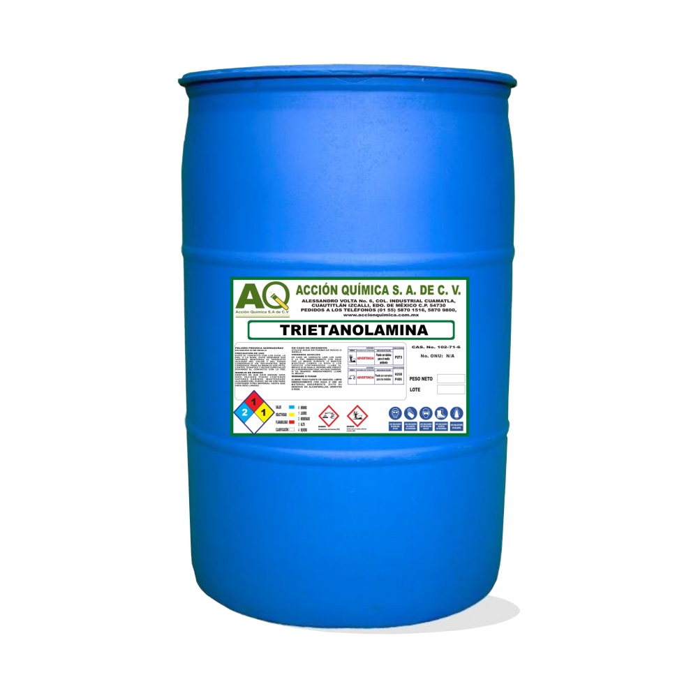 Trietanolamina - Acción Química