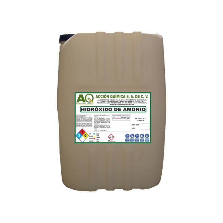 Hidróxido de Amonio - Acción Química